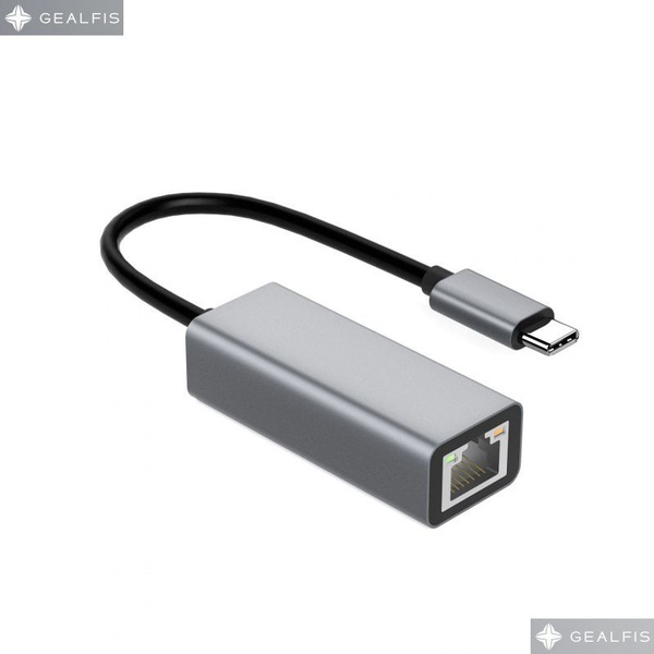 Type-C Hub Lan Adapter/ Сетевая карта Type-C/ Ethernet адаптер сетевой ...