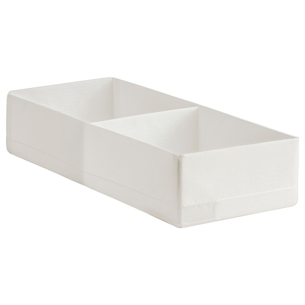 STUK Ящик с отделениями, белый, 20x51x10 см, IKEA купить на OZON по ...