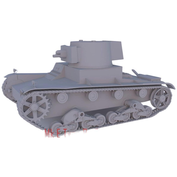 Vickers Mk E Type B 47mm Vickers QF Сборная модель в масштабе 1:144 ...