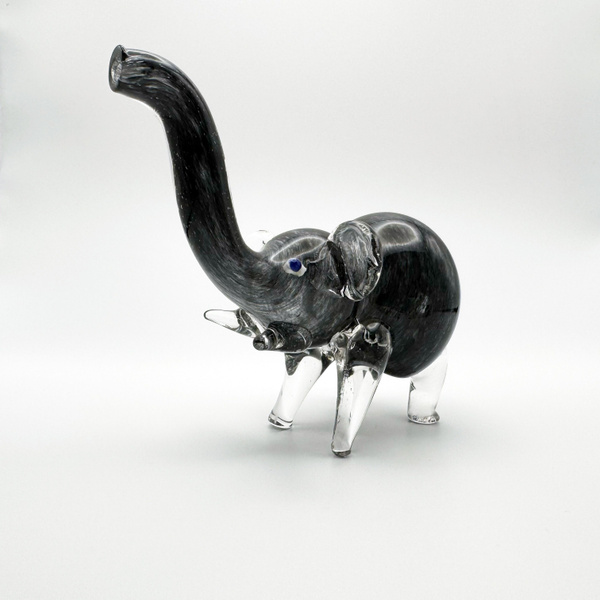 Трубка стеклянная Black elephant декоративная купить на OZON по низкой цене (1758697378)