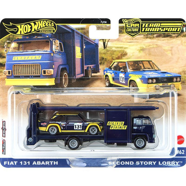 Машинка Mattel Hot Wheels 2024 FLF56 Fiat 131 Abarth & Second Story ...