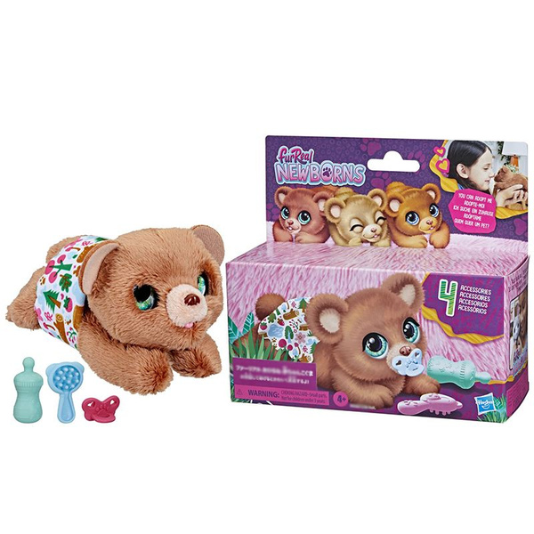 Hasbro Furreal Newborns / Пушистая интерактивная электронная игрушка для домашних животных со ...