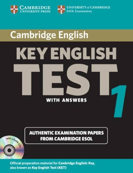 Характеристики Cambridge Key English Test 1 Self-study Pack (Student's ...
