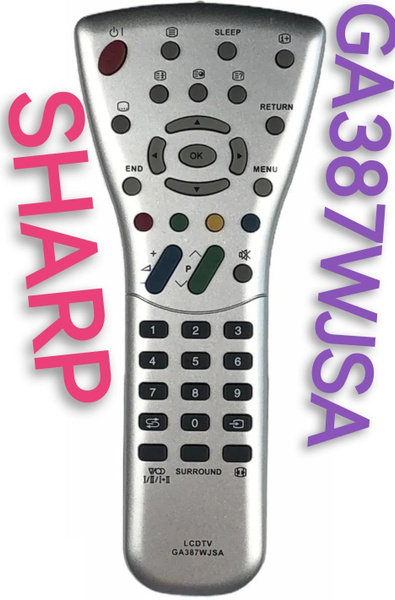 Пульт GA387WJSA для SHARP/шарп/шар телевизора ,RC купить на OZON по низкой цене (1766262252)