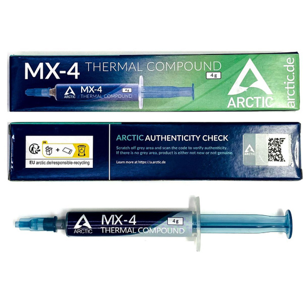 Термопаста Arctic MX-4 ORIG100% 4гр купить на OZON по низкой цене ...