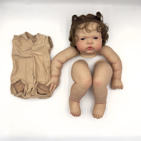 24-дюймовая 60-сантиметровая готовая кукла Reborn Baby kit Pickle ...