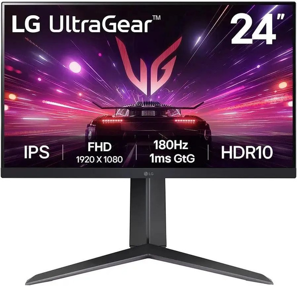 LG 24" Монитор Монитор 23.8" LG UltraWide 24GS65F-B, 1920x1080, IPS ...