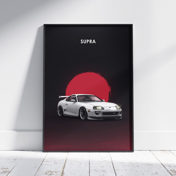 Постер HEAVEN POSTER Люди, Арт Toyota Supra 9, 30 21 купить c доставкой ...