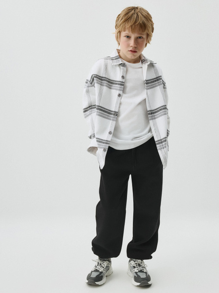 Брюки Мальчики SELA черный Повседневный, размер 164 На любой сезон Китай купить c доставкой на ...