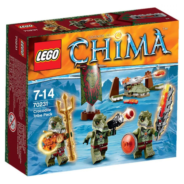 Конструктор LEGO Legends Of Chima 70231 Лагерь клана Крокодилов купить ...