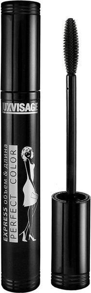 Тушь для ресниц LUXVISAGE Perfect Color EXPRESS объем&длина тон Черный ...