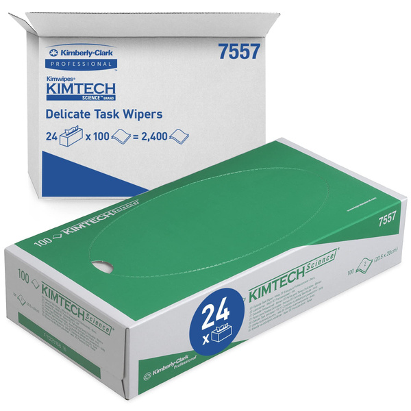 Салфетки Kimtech Science Delicate 7557 / 100 листов ( 20,5 х 20 см ) / 24 шт. купить на OZON по ...