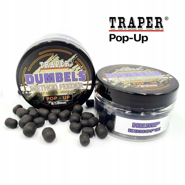 Мини бойлы Traper Dumbels Pop-Up Method Feeder 8-10 мм 30 гр - Hemp (Конопля) купить на OZON по ...