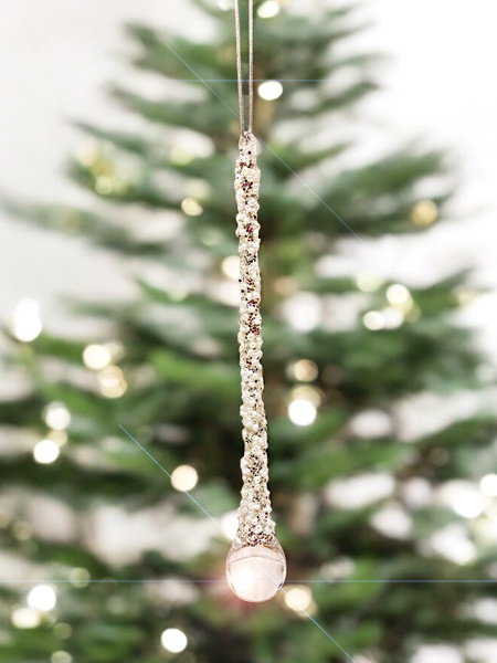 Новогодние сосульки на елку 6 шт купить c доставкой на OZON по низкой ...