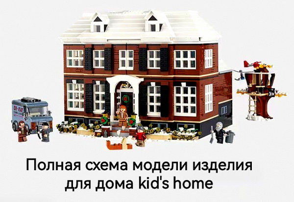 Один дома конструктор совместим с серией Ideas 21330 Hom Alon купить на ...