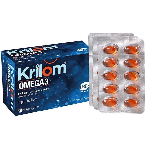 Крилом Омега-3 50 капсул Krilom Omega3 купить на OZON по низкой цене ...