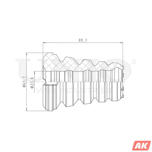 Отбойник переднего амортизатора, для Митсубиси Аутлендер III 12 ...