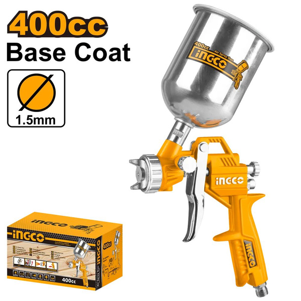 Краскопульт пневматический INGCO ASG4041 400 мл 1,5 мм купить на OZON ...