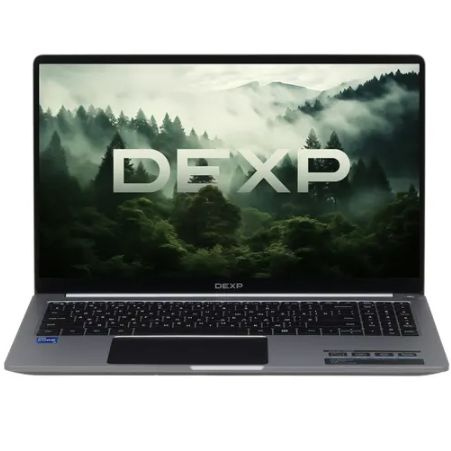 Ноутбук DEXP, 15.6, Mars P15 P15-I7W301, Intel Core i7-12650H, 16 ГБ, Intel UHD Graphics, серый ...