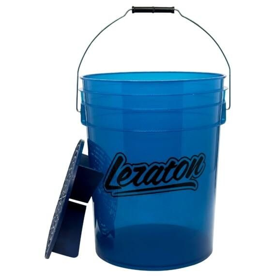 Leraton Прозрачное ведро для мойки автомобилей с сепаратором (синее) 20л BUCKET BW3 купить c ...