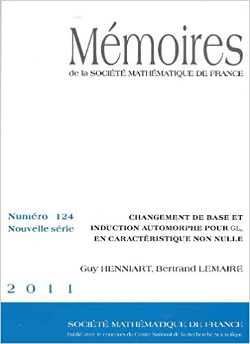 Changement De Base Et Induction Automorphe Pour mathrm gl _n En ...