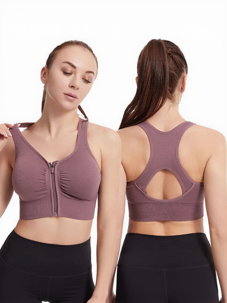 Бюстгальтер Женский бралетт, размер 75B, 75C розовый меланж Полиамид Китай застежка спереди ...