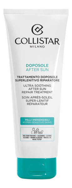 Collistar - Ultra Soothing After Sun RepairTtreatment Молочко после загара для ...
