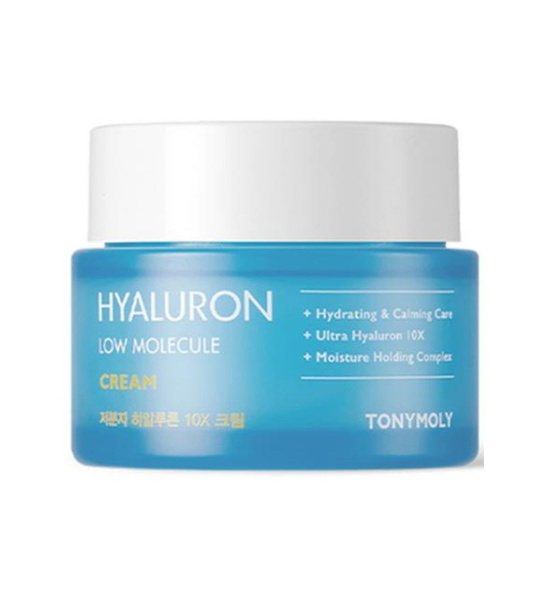 Tony Moly / Увлажняющий крем Derma Lab Low Molecule Hyaluron 10X Cream ...