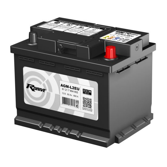 Аккумулятор автомобильный RDrive OEM 60 о/п AGM (61217604802) купить на ...