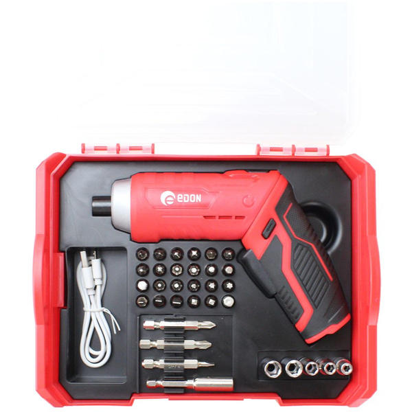 Отвёртка аккумуляторная Edon EDPL02-4 купить на OZON по низкой цене (1833561559)