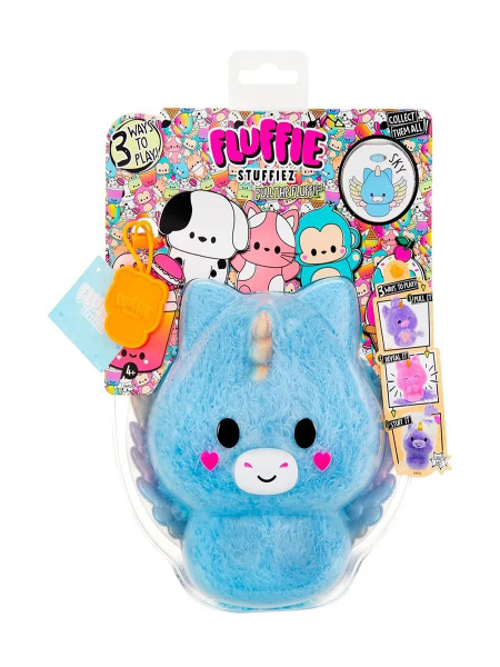 Мягкая игрушка Щипай Флаффи Стаффиз Игровой набор Пегас Fluffie ...