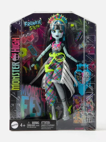 Кукла Monster High Frankie Stein Monster Fest с аксессуарами, HXH79 ...