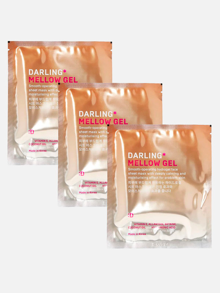 Маска-желе для проблемной кожи гидрогелевая успокаивающая DARLING* Mellow Gel, 3 шт купить на ...