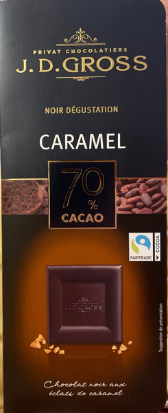 JD Gross Темный Шоколад с Мягкой Карамелью 70% Какао купить на OZON по ...