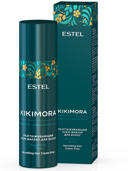 ESTEL PROFESSIONAL Крем-филлер для гладкости волос KIKIMORA увлажняющий 100 мл купить на OZON по ...