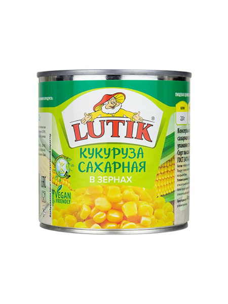 Lutik Кукуруза отборная, 425 мл купить на OZON по низкой цене (1900394644)