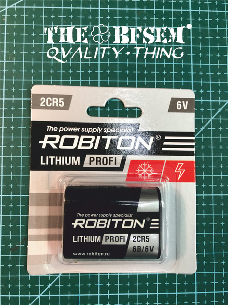 Robiton Батарейка 2CR5, LiIon (литий-ионный) тип, 6 В, 1 шт купить на OZON по низкой цене ...