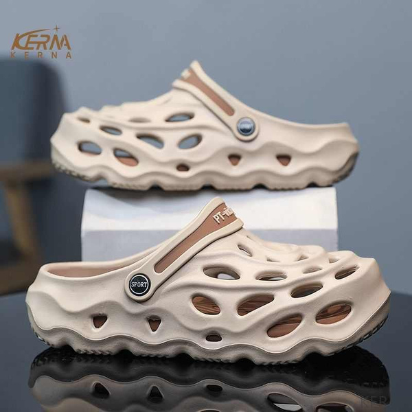 Сабо Мужской KERNA EVA, размер 44 Тонкая подошва, Водоотталкивающая пропитка Без каблука Бант ...