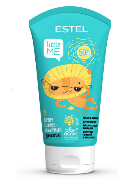ESTEL PROFESSIONAL Солнцезащитный крем SPF50+ детский LITTLE ME для лица и тела водостойкий 150 ...