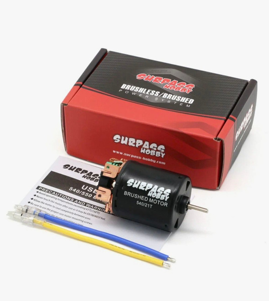 Коллекторный мотор 540 BRUSHED BOOST MOTOR 21T купить на OZON по низкой ...