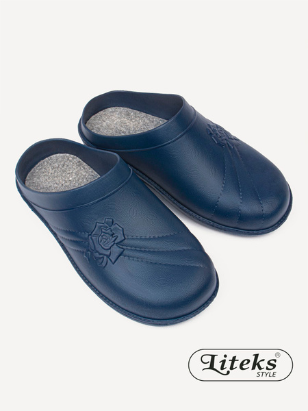 Галоши Женский Liteks 6 темно-синий EVA Россия Без застёжки На любой ...