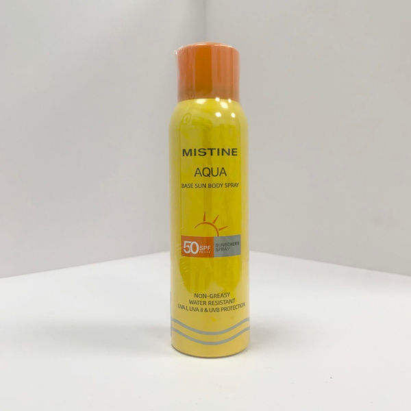 Mistine Солнцезащитный спрей из маленькой желтой бутылочки купить на OZON по низкой цене ...
