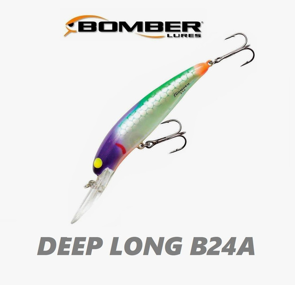 Воблер Минноу (Minnow) BOMBER DP Long A B24A, 3-6 м купить c доставкой ...