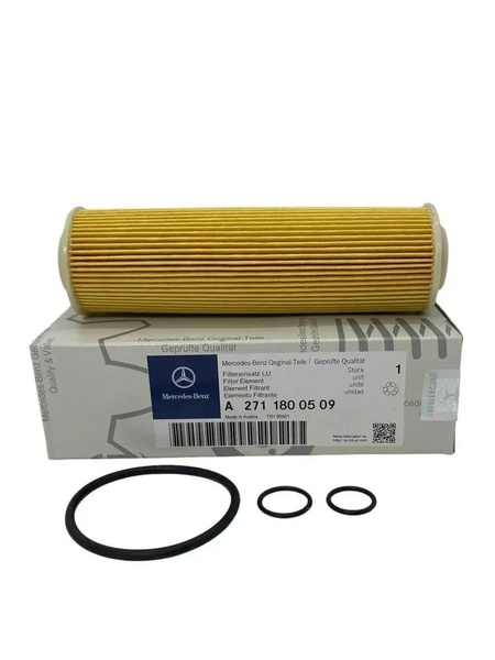 Фильтр масляный Mercedes-Benz A2711800509 купить на OZON по низкой цене ...