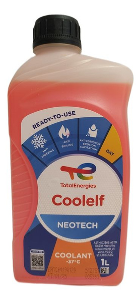 Антифриз готовый Total Coolelf NEOTECH, 1л (Coolelf Auto Supra) купить ...