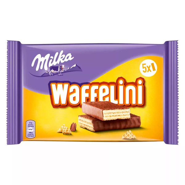 Вафли Milka Waffelini / Милка Вафелини 155 гр.(Германия) купить на OZON ...
