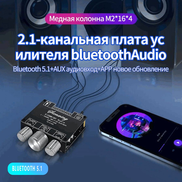 YS-E100L Плата усилителя BluetoothBeltAPP купить на OZON по низкой цене (1906919979)