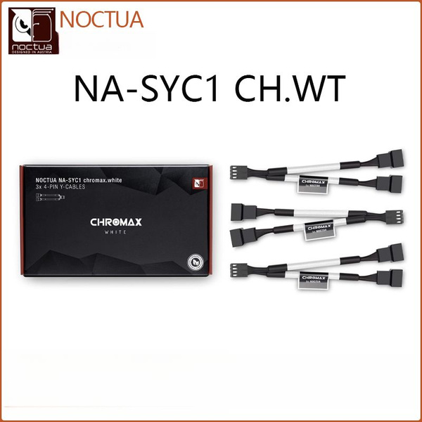 Noctua NA-SYC1 цветная версия 1:2 температурный контроль PWM корпусной вентилятор кабель купить ...
