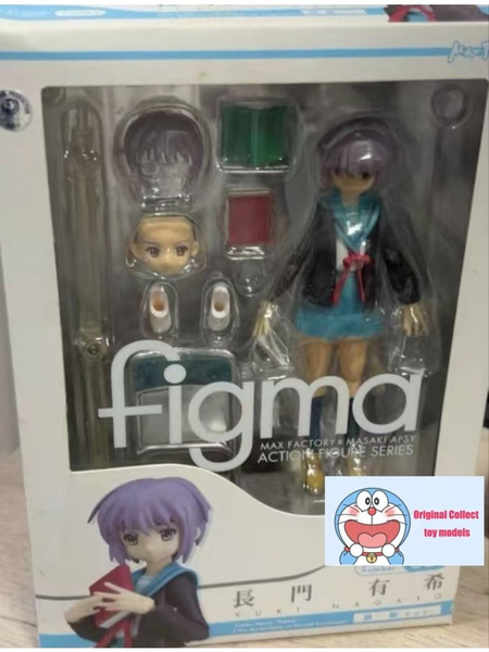 GSC Max Factory Figma 001 Nagato Yuki Коллекция Кукольных Игрушек ...