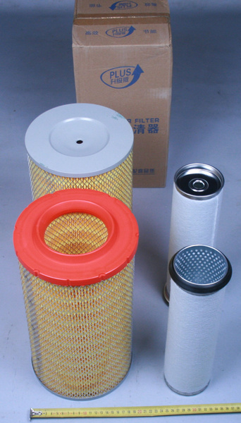 Фильтр воздушный KW2036 XCMG на каток (высокий внутренний элемент ...